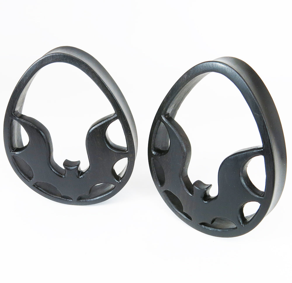 Big Gauge Dark Raintree Vampire Bat Plugs – Siam Organics